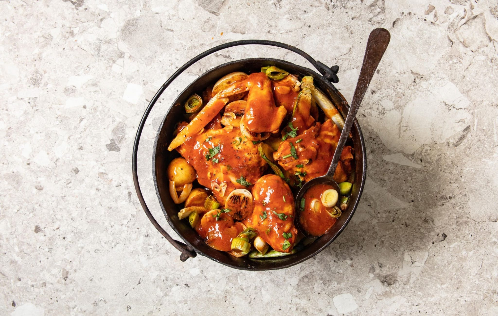 Chicken potjiekos - Astral Chicken