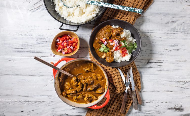 Chicken gizzard curry - Astral Chicken